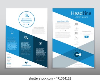 Cover Report Annual: vector de stock (libre de regalías) 491354182 ...