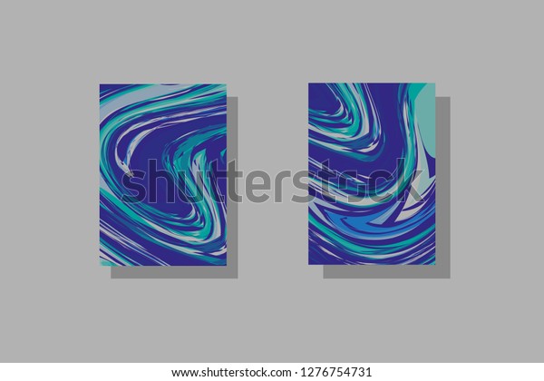 Cover Template Marble Texture Poster Book Stock Vector (Royalty Free ...