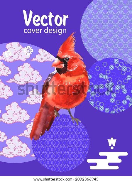 Cover Template Set Patterns Modern Style Stock Vector (Royalty Free ...