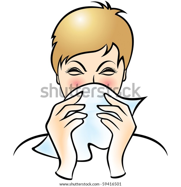 Cover Your Cough Stock Vector (Royalty Free) 59416501