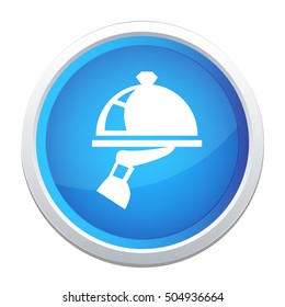 Covered Plate Icon Stock Vector (Royalty Free) 504936664 | Shutterstock