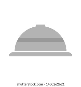 Covered Plate Icon Logo Element Illustration Stock Vector (Royalty Free ...