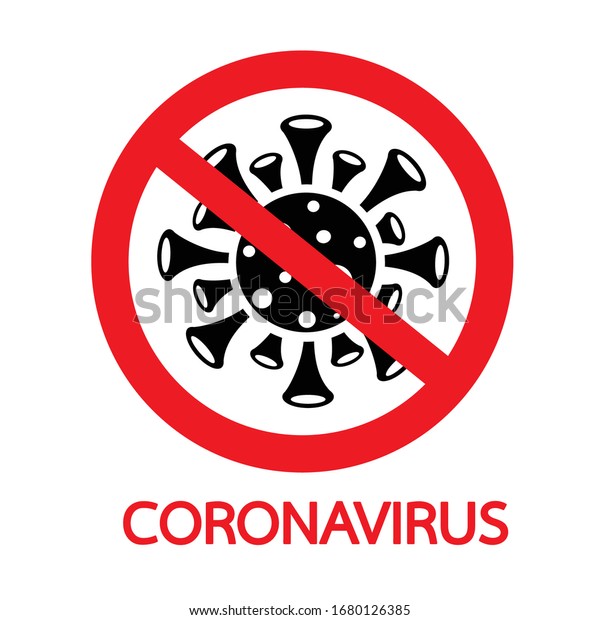 Covid19 Vector Coronavirus Icon Sign Design Stock Vector (Royalty Free ...