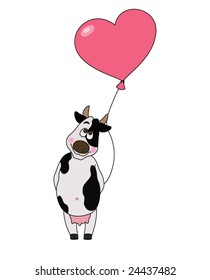 Cow Love Stock Vector (Royalty Free) 24437482 | Shutterstock