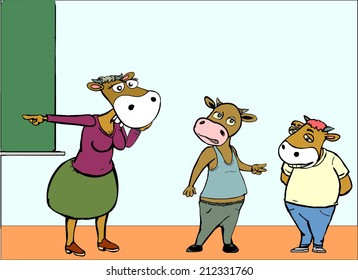 534件の「Cow teacher」の画像、写真素材、ベクター画像 | Shutterstock