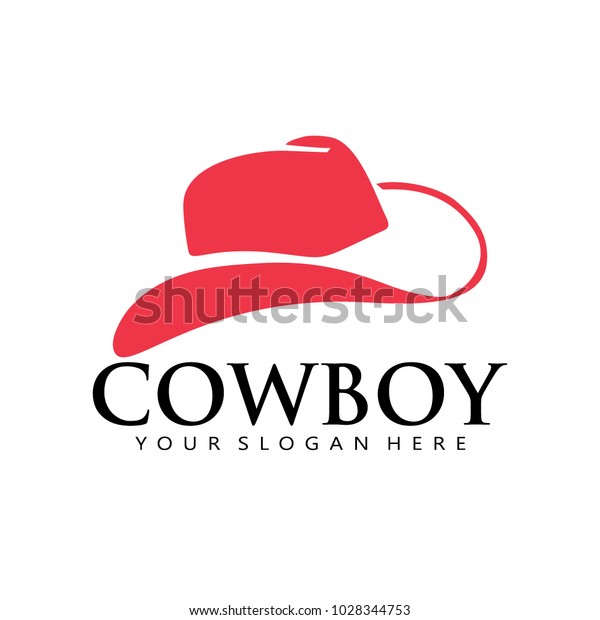 Cowboy Hat Logo Icon Stock Vector (Royalty Free) 1028344753