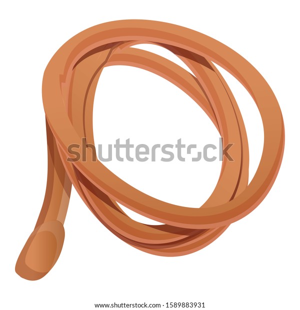 Cowboy Rope Icon Cartoon Cowboy Rope Stock Vector (Royalty Free ...