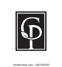 Cp Logo Design Stock Vector (Royalty Free) 1367343107 | Shutterstock