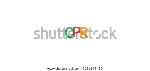 Cpr Word Concept Colorful Cpr On Stock Vector (Royalty Free) 1286935480 ...
