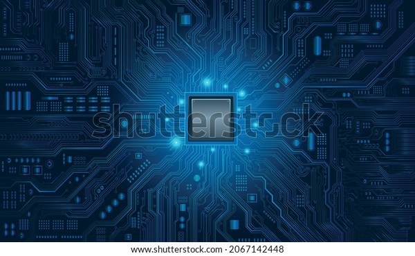 Cpu Chip On Motherboard Abstract 3d: เวกเตอร์สต็อก (ปลอดค่าลิขสิทธิ์ ...