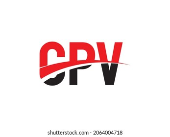 Cpv Letter Initial Logo Design Vector Stock Vector (Royalty Free ...