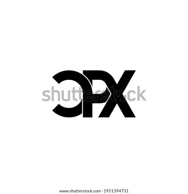 Cpx Letter Original Monogram Logo Design Stock Vector (Royalty Free ...