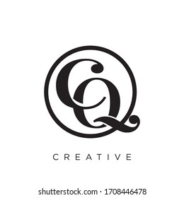 Cq Logo Design Vector Icon Stock Vector (Royalty Free) 1708446478 ...