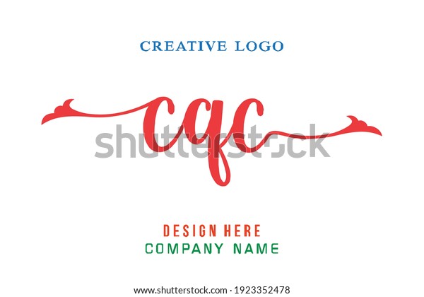 Cqc Lettering Logo Simple Easy Understand Stock Vector (Royalty Free ...