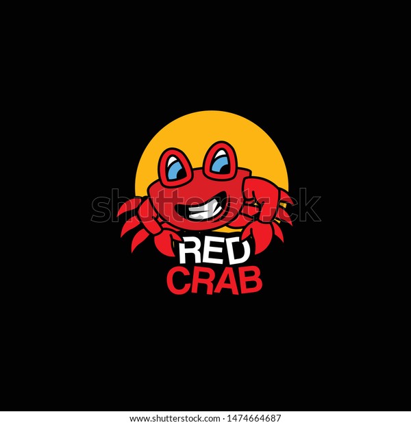 Crab Logo Design Vector Food Restaurant Stock Vector (Royalty Free ...
