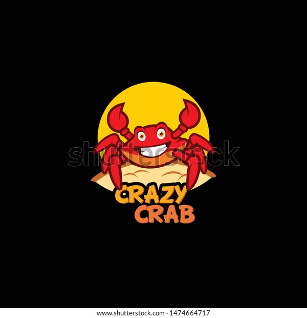 Crab Logo Design Vector Food Restaurant Stock Vector (Royalty Free ...