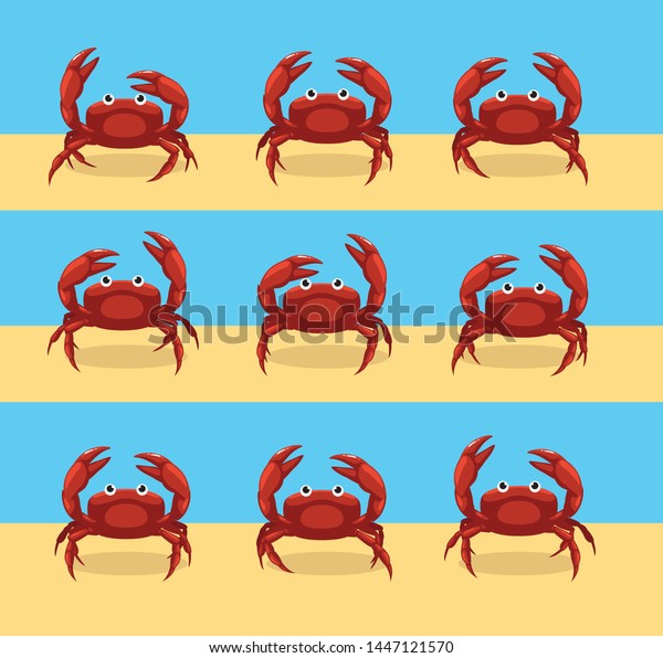 617 Crabs Animation Images, Stock Photos & Vectors | Shutterstock