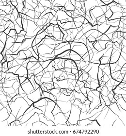 Cracked Marble Background Vector Crack Texture Stock Vector (Royalty ...