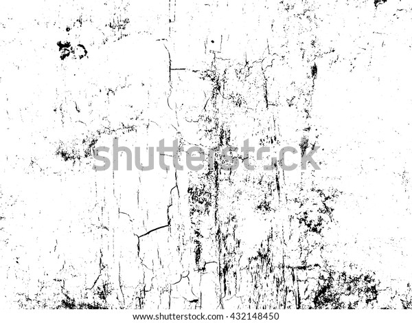 Cracked Peeling Paint On Wall Vector Stock Vector (Royalty Free ...