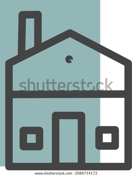 Craftsman Home Illustration Vector On White Stock Vector (Royalty Free ...