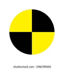 Crash Test Dummy Icon Mark Symbol Stock Vector (Royalty Free ...