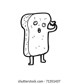 Crazy Toast Cartoon Stock Vector (Royalty Free) 71351437 | Shutterstock