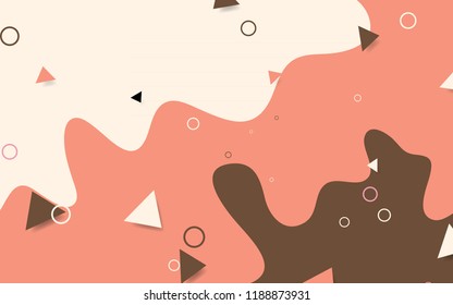 Cream Color Splash Abstract Background Vector Stock Vector (Royalty ...