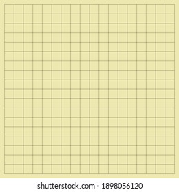 Cream Graph Paper Black Lines Square Stock Vector (Royalty Free ...