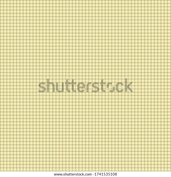 Cream Graph Paper Black Lines Stock Vector (Royalty Free) 1741535108 ...