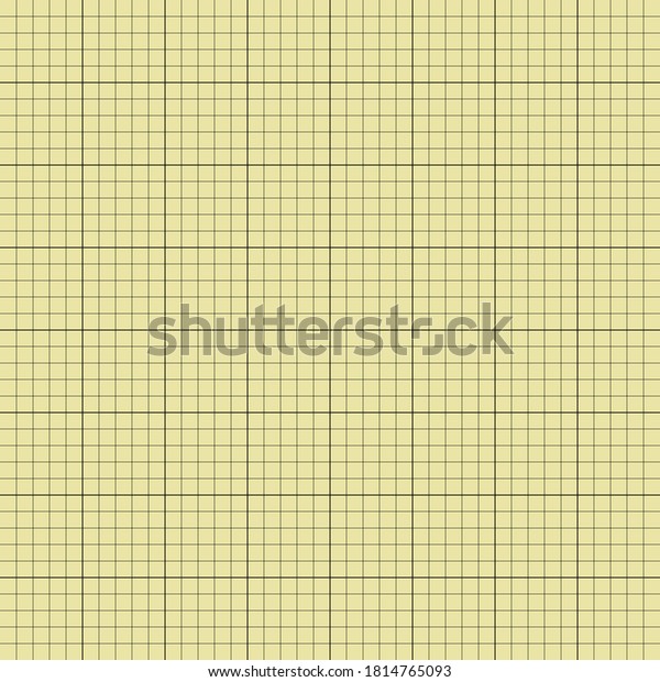 Cream Graph Paper Black Lines Stock Vector (Royalty Free) 1814765093 ...