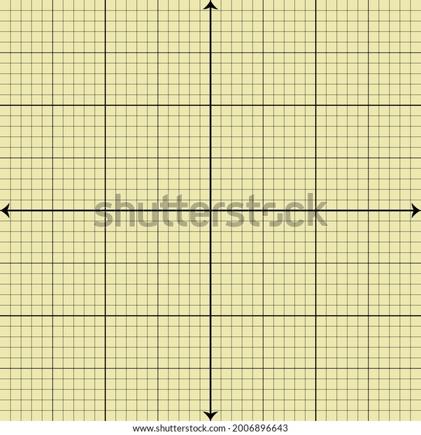 Cream Graph Paper Black Lines Black Stock Vector (Royalty Free ...