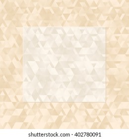 Creamy Textured Background Banner Stock Vector (Royalty Free) 402780091 ...
