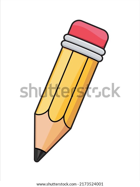Created This Pencil Drawing Illustrator Stock Vector (Royalty Free ...