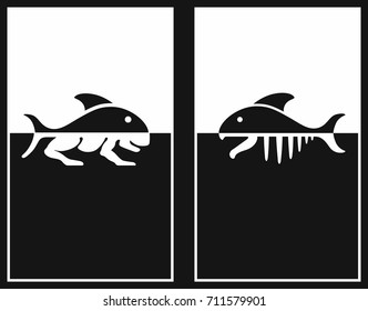 7,448 Evolution of fish Images, Stock Photos & Vectors | Shutterstock