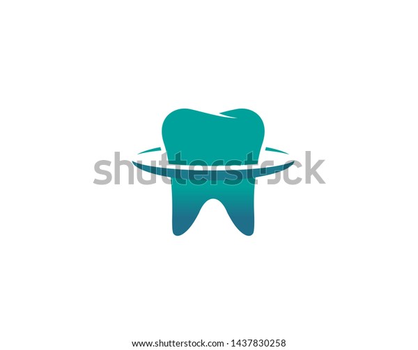 Creative Abstract Blue Dental Tooth Logo Stock Vector (Royalty Free ...