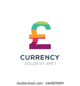 Creative Abstract Colorful Logo Currency Stock Vector (Royalty Free ...