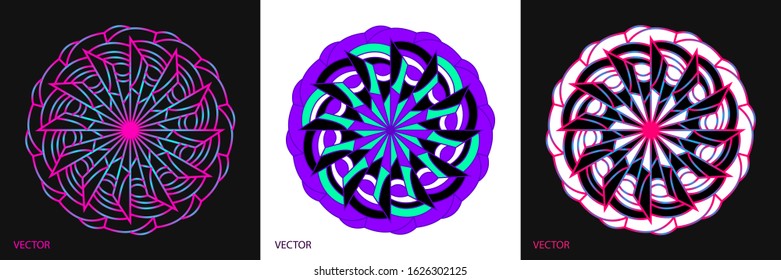 Creative Abstract Mandala Art Ornamental Circle Stock Vector (Royalty ...