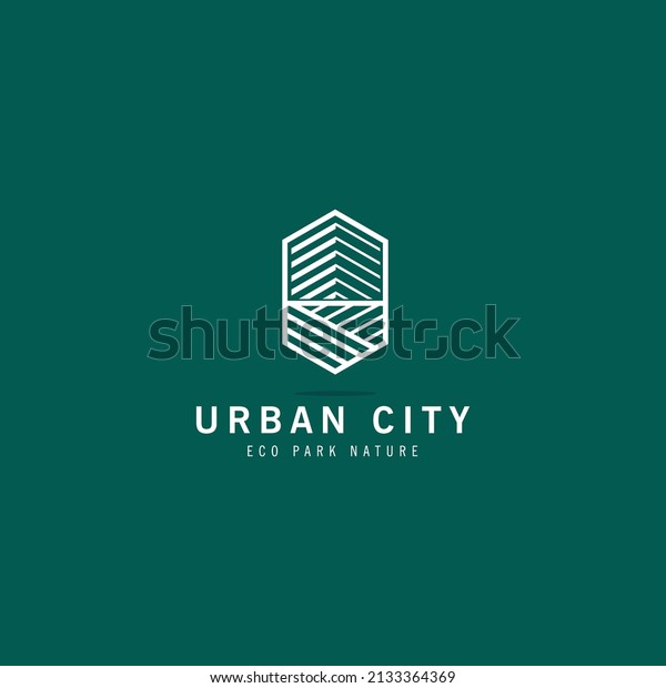Creative Abstract Urban City Logo Design Stock Vector (Royalty Free ...