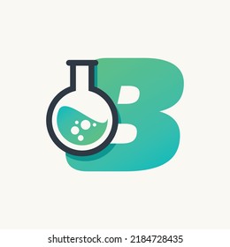 Creative Alphabet B Lab Logo Vector Stock Vector (Royalty Free ...