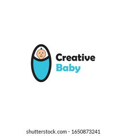 Creative Baby Logo Simple Templates Stock Vector (Royalty Free ...