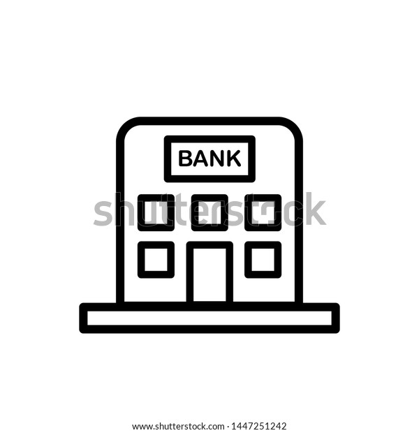 Creative Bank Icon Design Template Stock Vector (Royalty Free ...