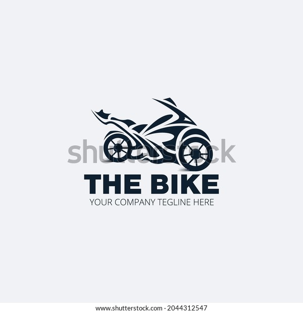 Creative Bike Logo Design Stock Vector (Royalty Free) 2044312547 ...