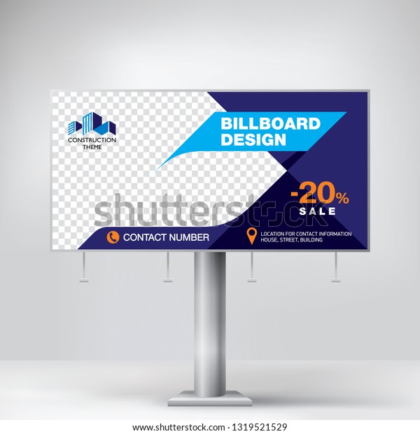 7,350 Outdoor Sign Layout Template Images, Stock Photos & Vectors ...