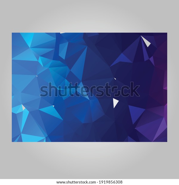 Creative Blue Colour Background Design Stock Vector (Royalty Free ...