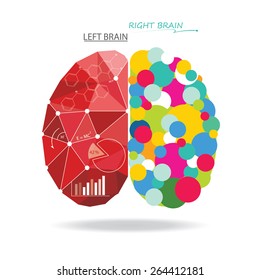 Creative Brain Idea Vector Concept Sciences Stock Vector (Royalty Free ...