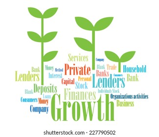 Creative Business Growth Graphics Design Growth Stock Vector (Royalty ...