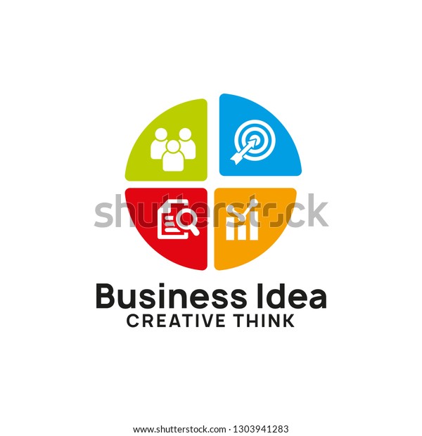 Creative Business Idea Logo Design Template Stock Vector (Royalty Free ...