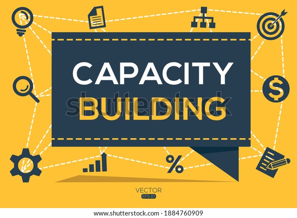 Creative Capacity Building Banner Word Icon Stock Vector (Royalty Free ...