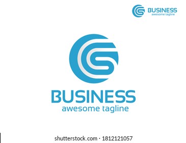 Creative Circle Letter G Logo Design Stock Vector (Royalty Free ...