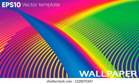 Creative Color Background Abstract Wallpaper Stock Vector (Royalty Free ...